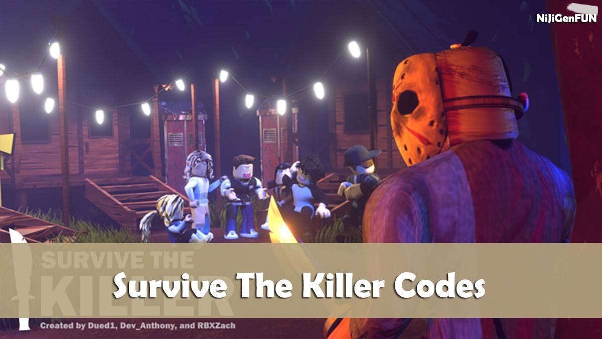 Survive The Killer (Roblox) - 2022.03 Gift Codes | Redemption Codes ...