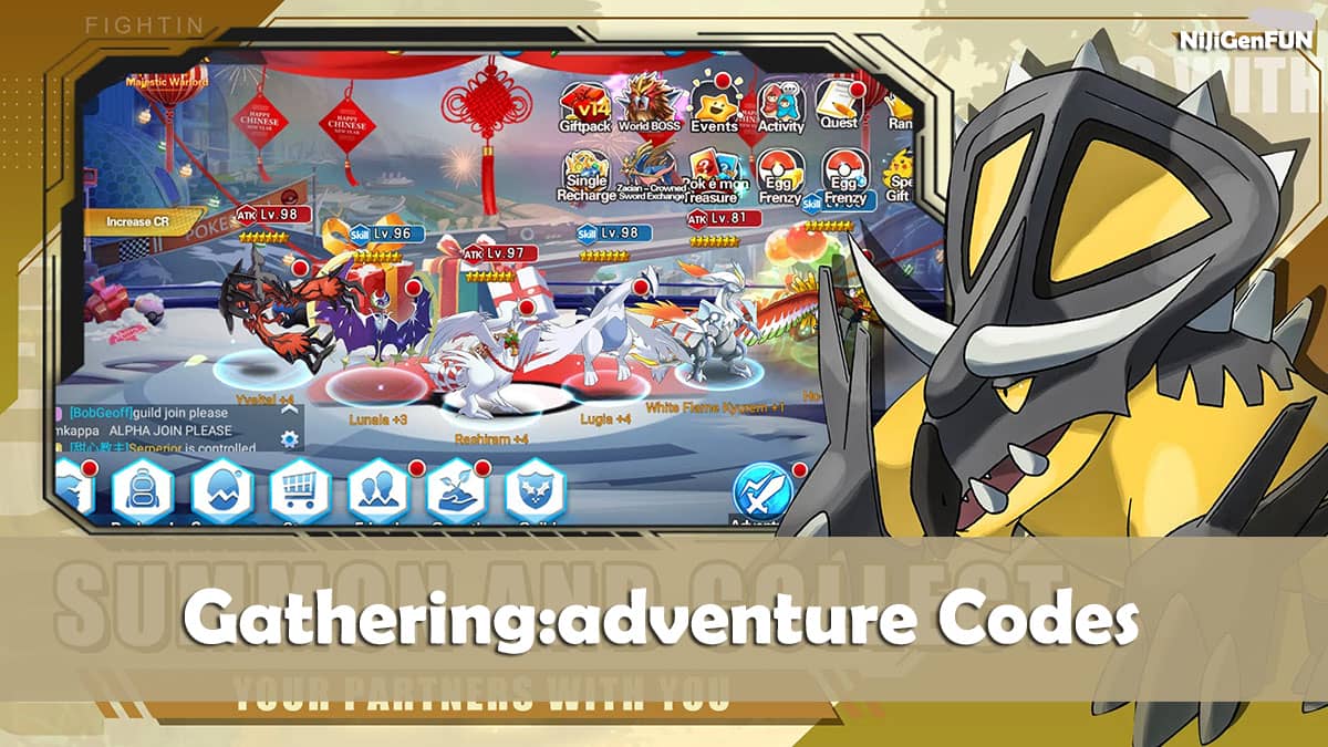 Gathering:adventure - 2022.09 Gift Codes | Redemption Codes | Coupons | APK - NijigenFUN - Game ...